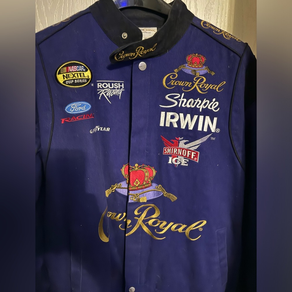 Vintage Nascar Crown Royal Jacket - Gem